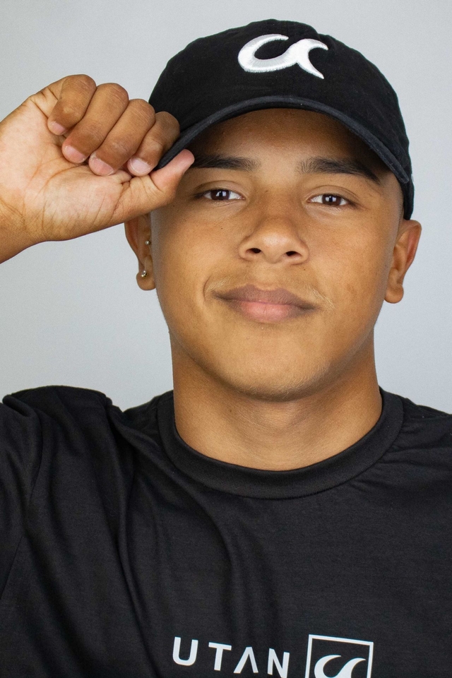 Bone Dad Hat Preto Logo Branca