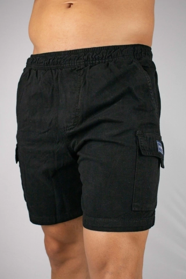 Short Cargo Preto