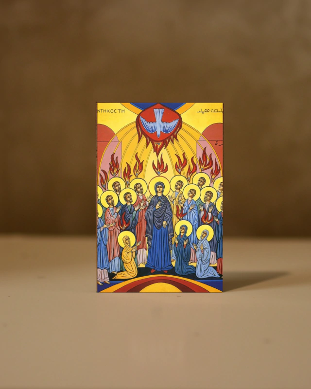 Ícone de Pentecostes - Oficina Veni Creator - Artigos Católicos