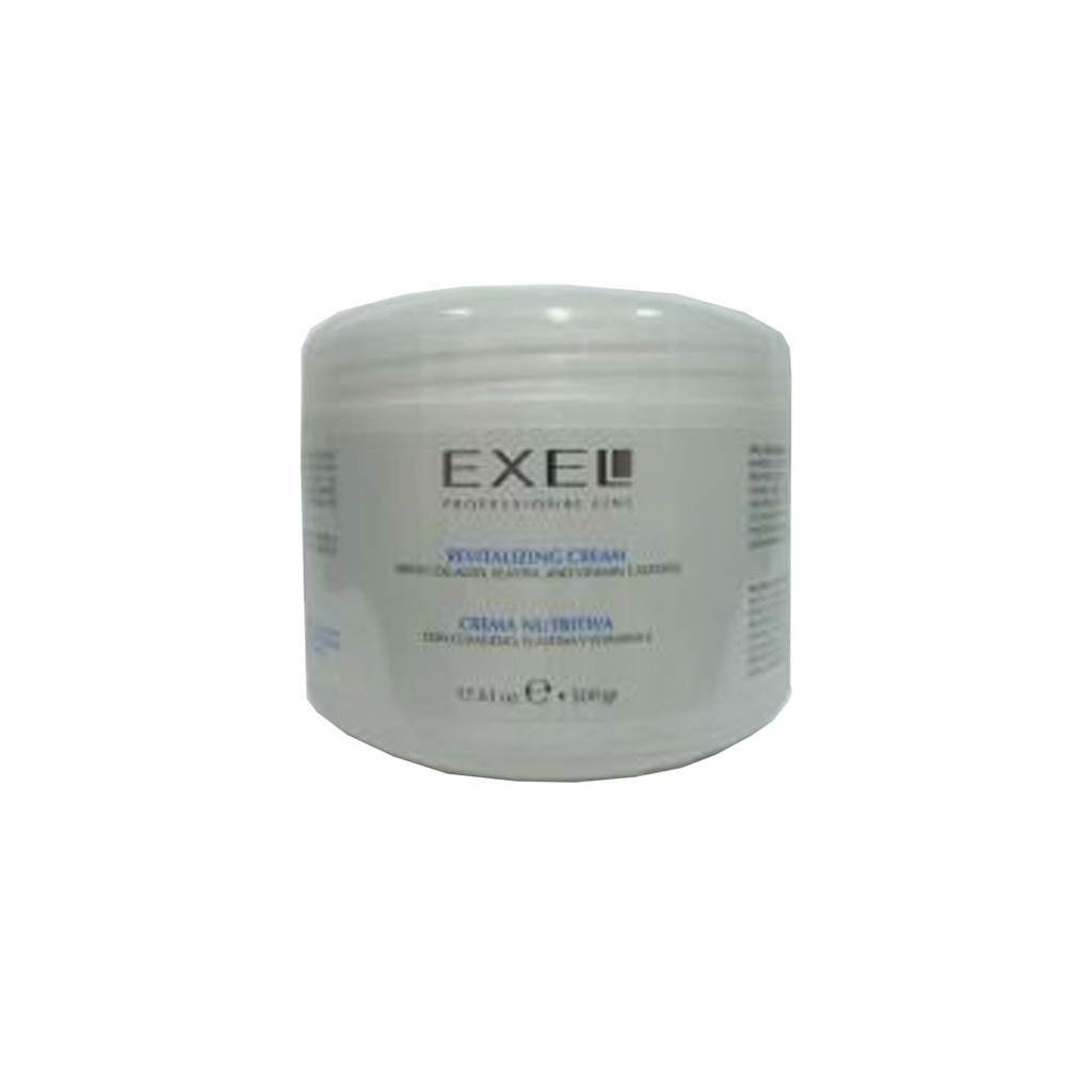 CREMA NUTRITIVA C/COLAGENO, ELASTINA Y VIT E X 500 gr- EXEL CREMA NUTRITIVA C/COLAGENO, ELASTINA Y VIT E X 500 gr- EXEL