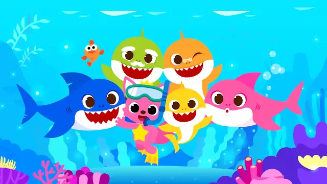 Fundo Fotográfico - Baby Shark