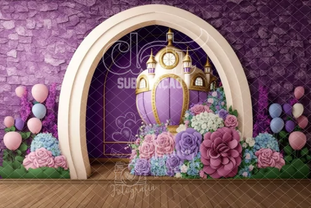 Fundo Fotográfico - Adriana Arouck - Princesa Sofia - AD135