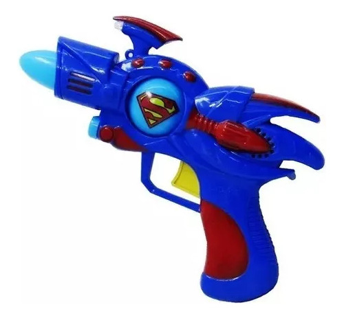Pistola Super Heroe Chica Dc Sonido Juguete Infantil