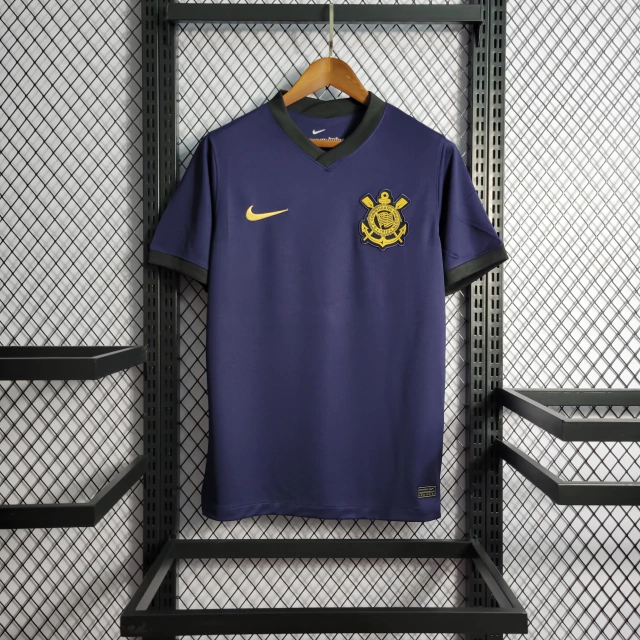 Camisa Nike Corinthians III 2021/22 - Roxa - Respeita as Mina Camisa Nike Corinthians III 2021/22 - Roxa - Respeita as Mina
