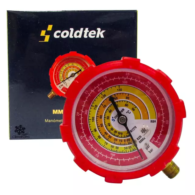 Manómetro Refrigeración De Alta R600 R290 R1270 Co