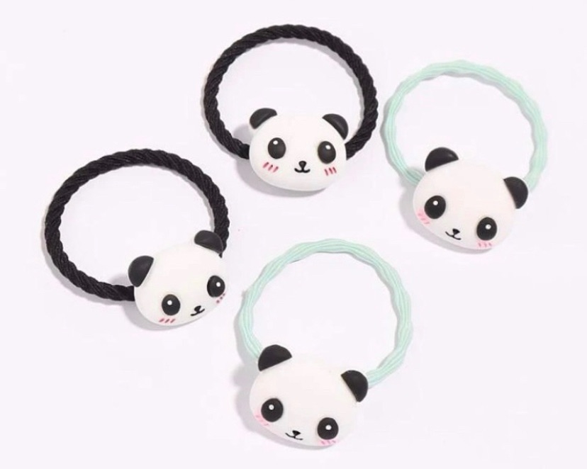 Kit Elástico Panda - Fofuria | Loja de Fofuras