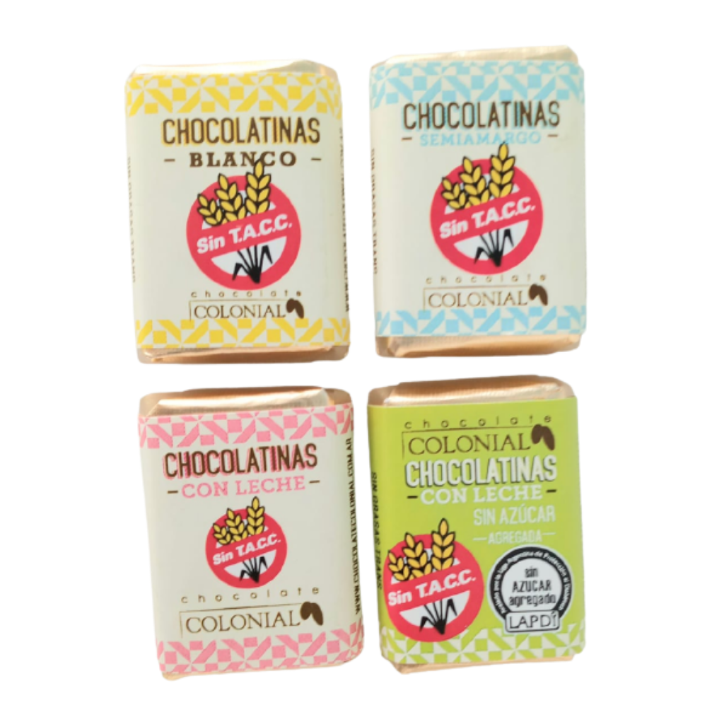 Chocolatinas x 5g Chocolate Colonial - Tiendas EatWell
