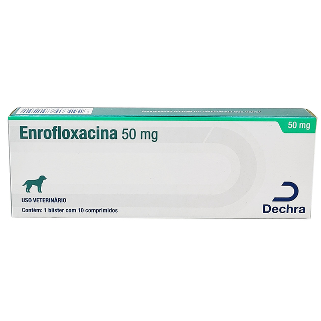 Compre Online Enrofloxacina 50mg Comprimidos na Farmacia de Bicho