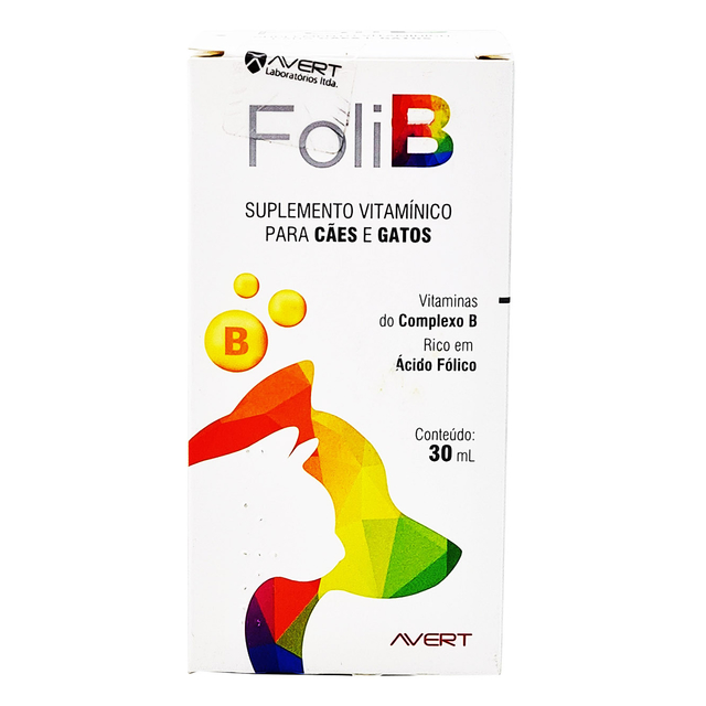 Compre online FoliB Suplemento para Caes e Gatos na Farmacia de Bicho