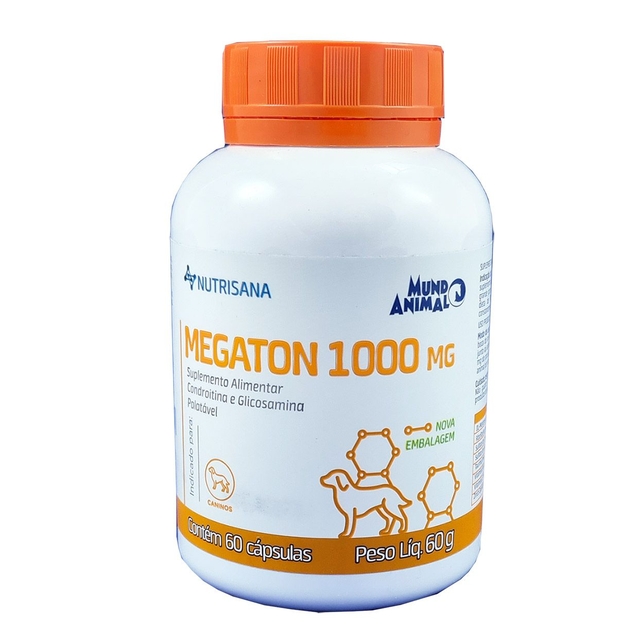 Compre Suplemento Megaton 100mg para caes na Farmacia de Bicho
