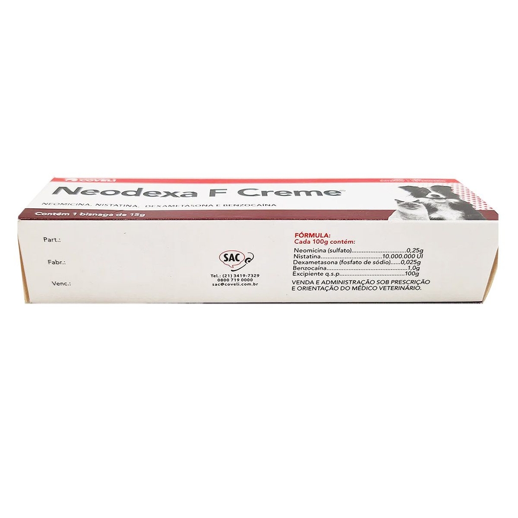 Compre Creme Neodexa 6 em 1 para cães e gatos na Farmácia de Bicho