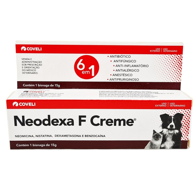 Compre Creme Neodexa 6 em 1 para cães e gatos na Farmácia de Bicho