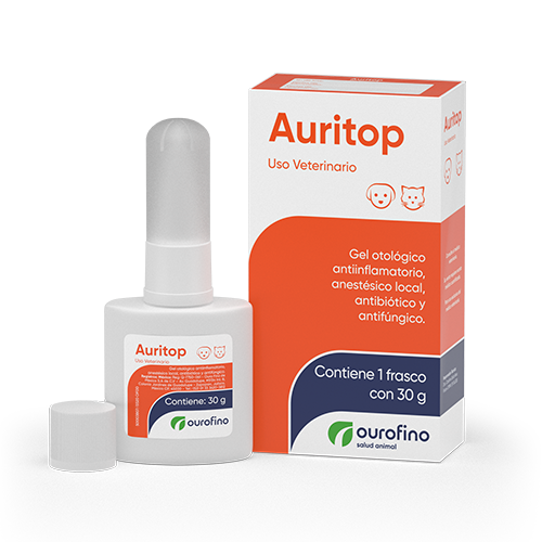 Auritop gel otologico x 30 grs - Agroveterinaria valejo