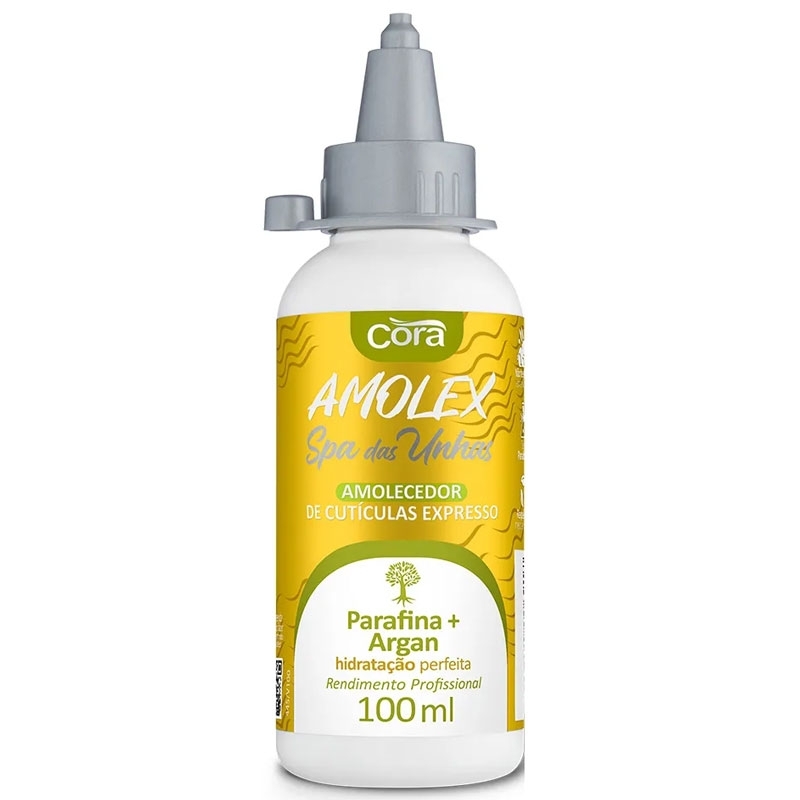 Amolecedor de Cutículas Creme Parafina e Argan Amolex 100ml