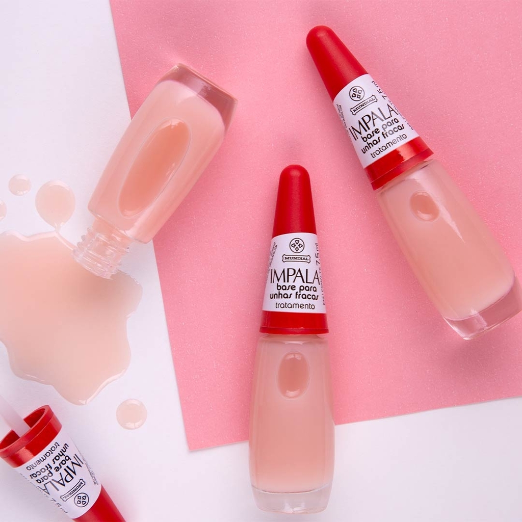 Base para Unhas Fracas Impala - Esmalte Bonito