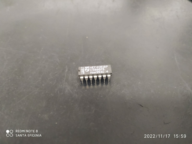 Circuito Integrado Cd4081bp Cd4081 = Hef4081bp Philips