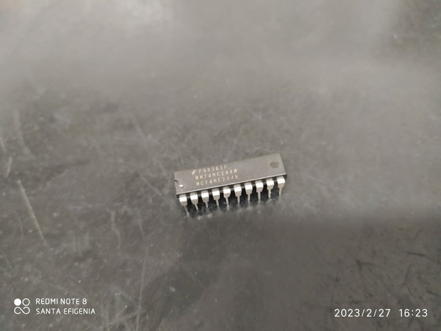 Circuito Integrado 74hc244n 74hc244 Fairchild