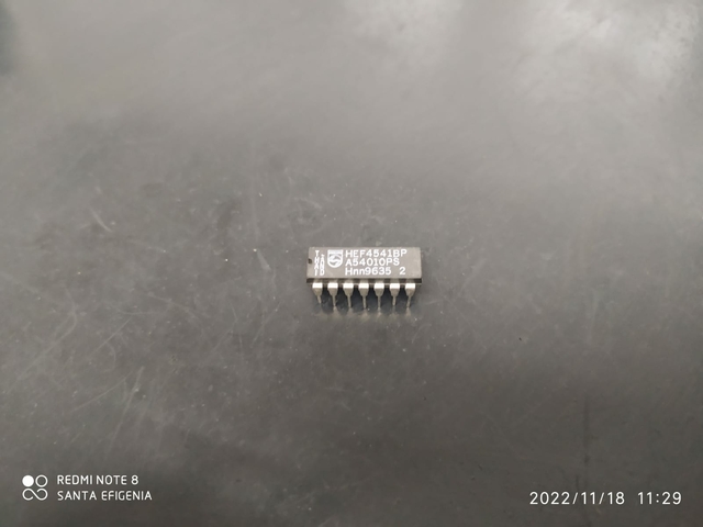 Circuito Integrado Cd4541bp Cd4541 = Hef4541bp Philips