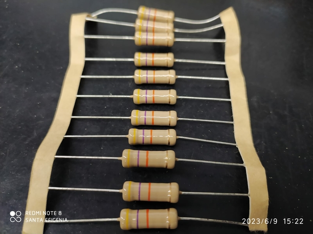 Resistor 47k 2w 5% 17mm