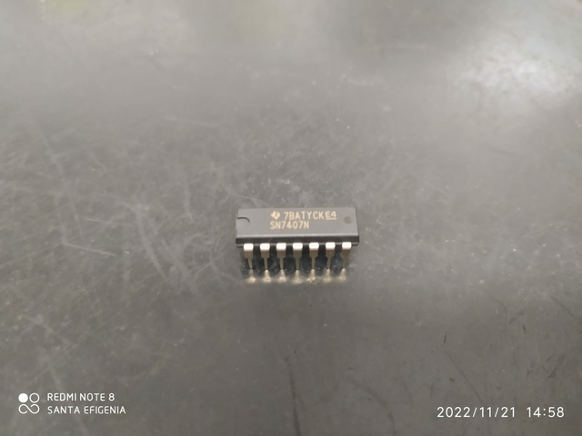 Circuito Integrado 7407n 7407 Texas