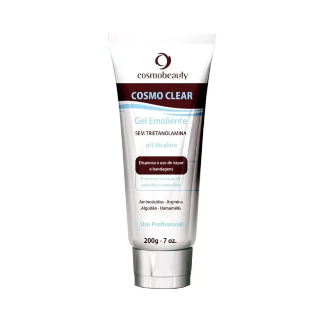 Cosmo Clear Gel Emoliente Para Limpeza Pele Dispensa Vapor