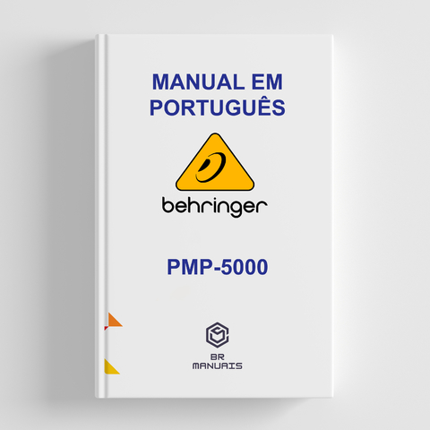 Manual de Instruções BEHRINGER - PMP-5000 em Português