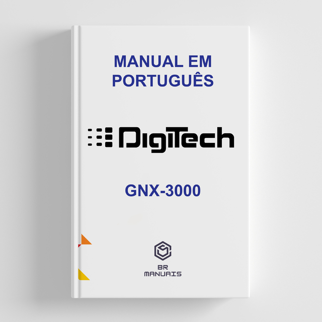 Manual de Instruções DIGITECH GNX-3000 em Português