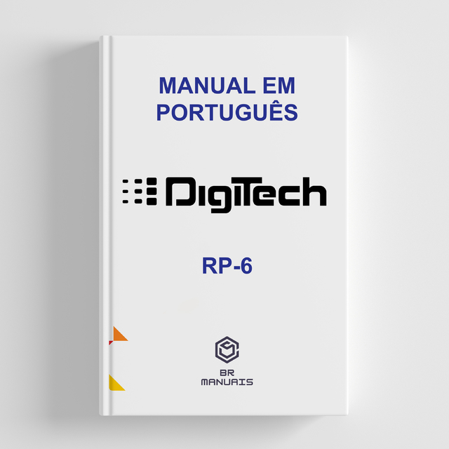 Manual de Instruções DIGITECH RP-6 em Português