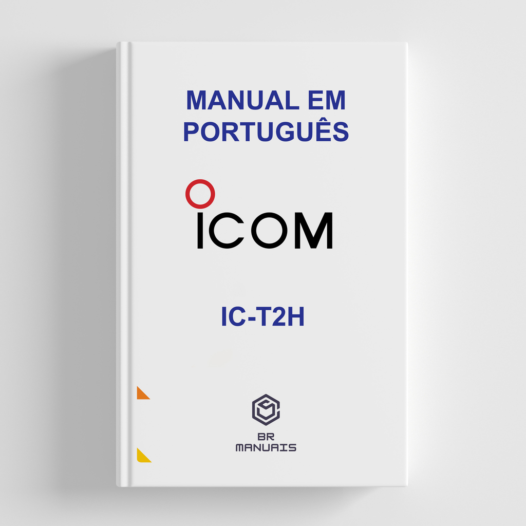 Manual de Instruções ICOM - IC-T2H em Português