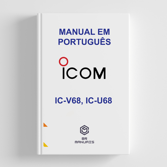 Manual de Instruções ICOM - IC-V68, IC-U68 em Português