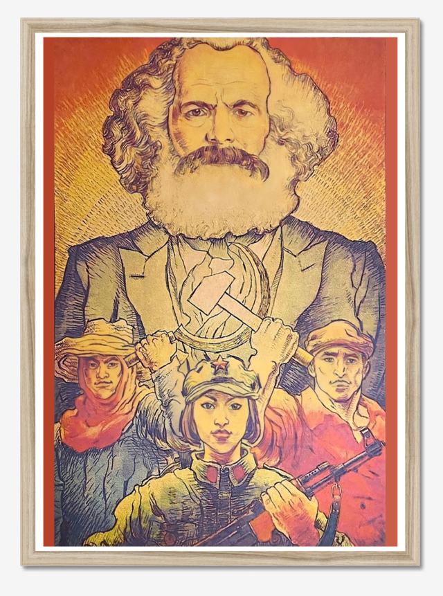Ilustração de Marx - Comprar em Soviet Prop