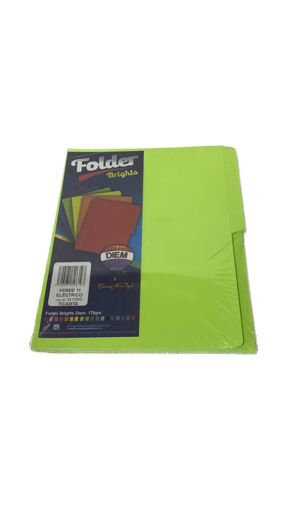 FOLDER DIEM TAMAÑO CARTA 25 PIEZAS