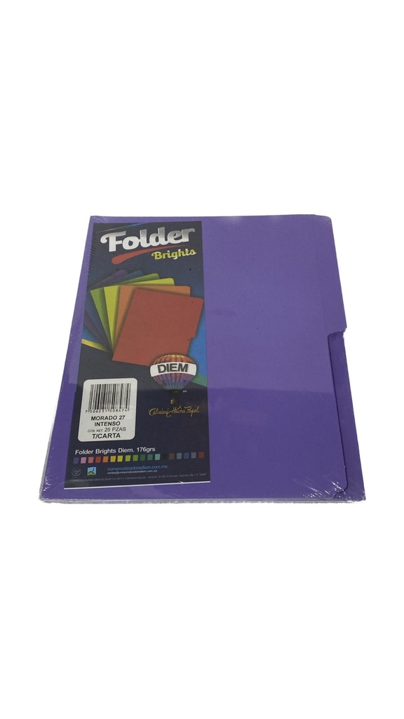 FOLDER DIEM TAMAÑO CARTA 25 PIEZAS