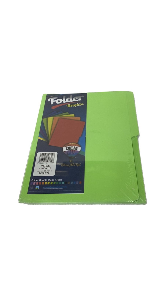 FOLDER DIEM TAMAÑO CARTA 25 PIEZAS