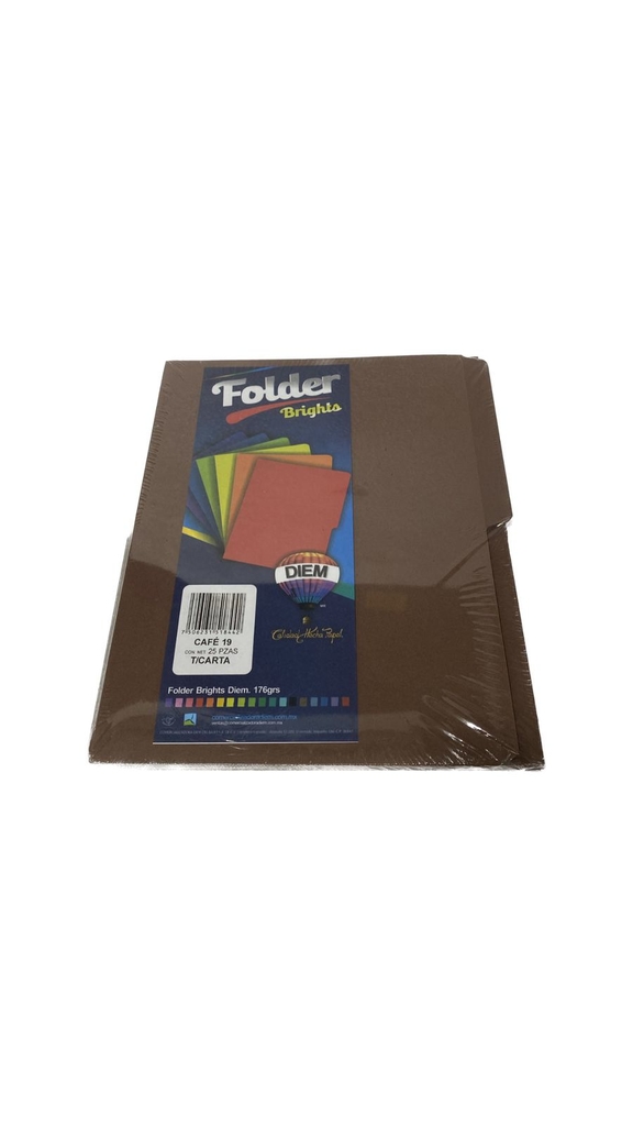 FOLDER DIEM TAMAÑO CARTA 25 PIEZAS
