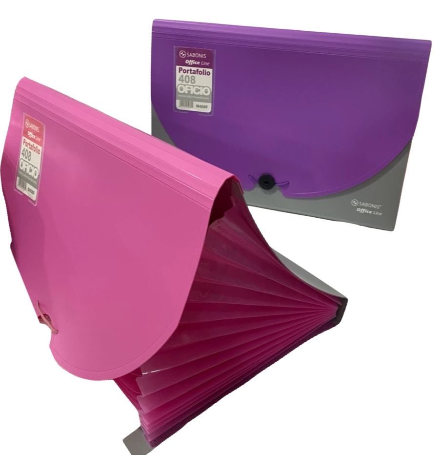 FOLDER TIPO ARCHIFUELLE CON LIGA Y SEPARADOR TAMAÑO OFICIO M408F