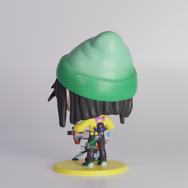 Pop Artesanal Killjoy - Valorant - Aurora Studio
