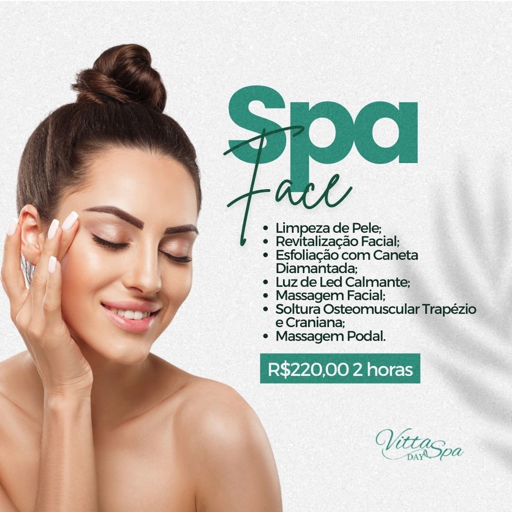 Spa Face - Comprar em Vitta Spa Day