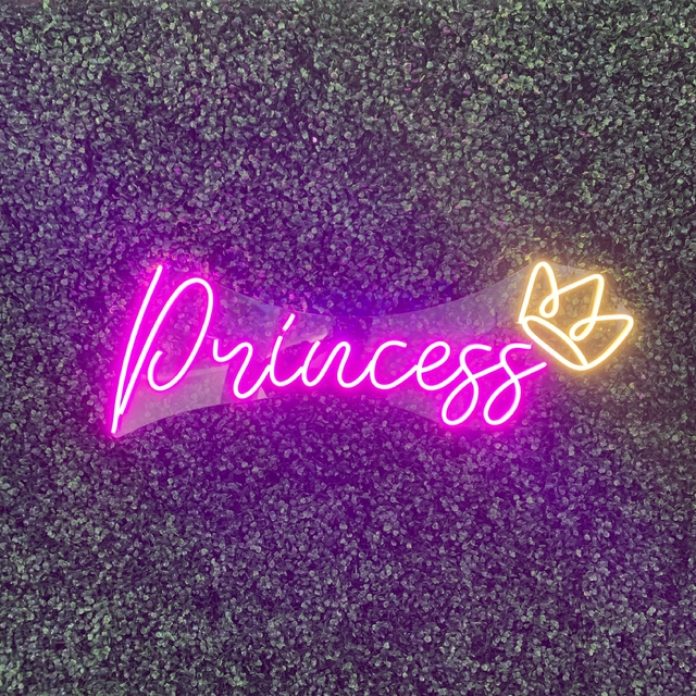 Luminária Painel Neon Led - Princess 29x84cm