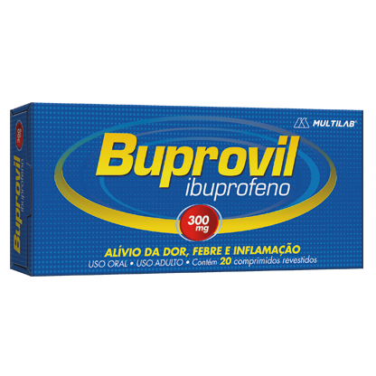 IBUPROFENO (BUPROVIL) 300mg cx 20 comp