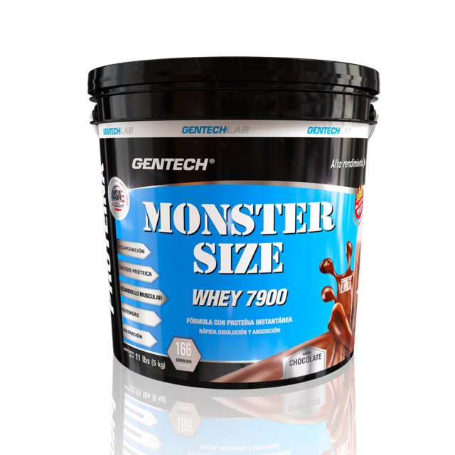 Proteina Gentech Whey monster size chocolate 5kg