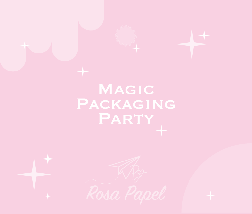 Magic Packaging Party - Comprar en rosa papel rg