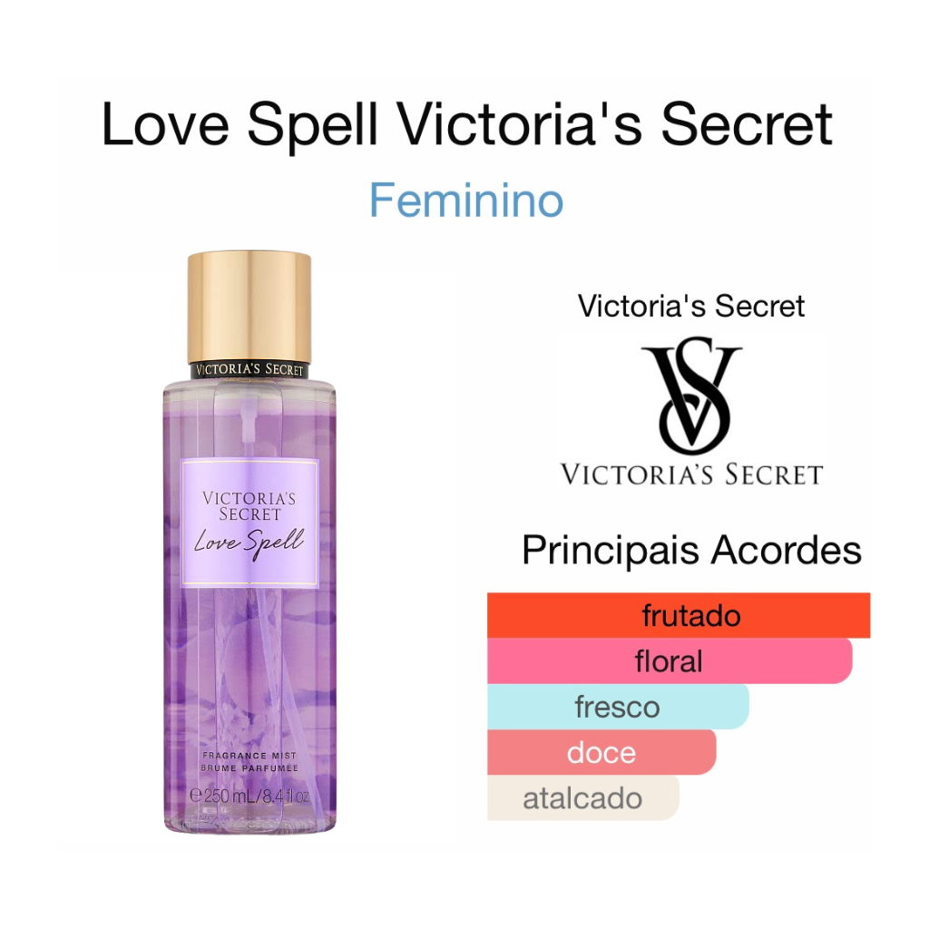 Victoria's Secret Body Splash Love Spell 250ml – Original