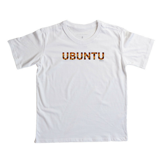 Camiseta Infantil - Ubuntu - Identidade Negra