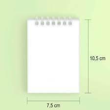 Blocos A7 personalizado em atacado