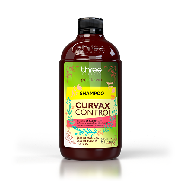 SHAMPOO CURVAX CONTROL 500ML - Grupo Three Therapy