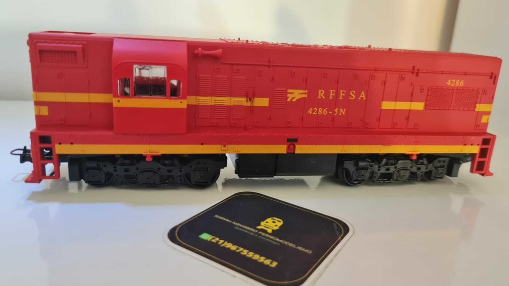 Locomotiva Elétrica G12 A-1-A RFFSA - HO - Frateschi (3057)