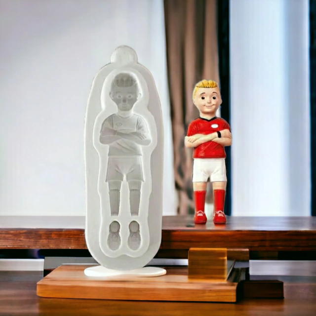 Molde Esportes Jogador de Futebol