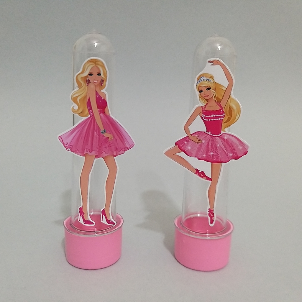 Tubete Barbie (10 un) - Comprar em Mimoslab