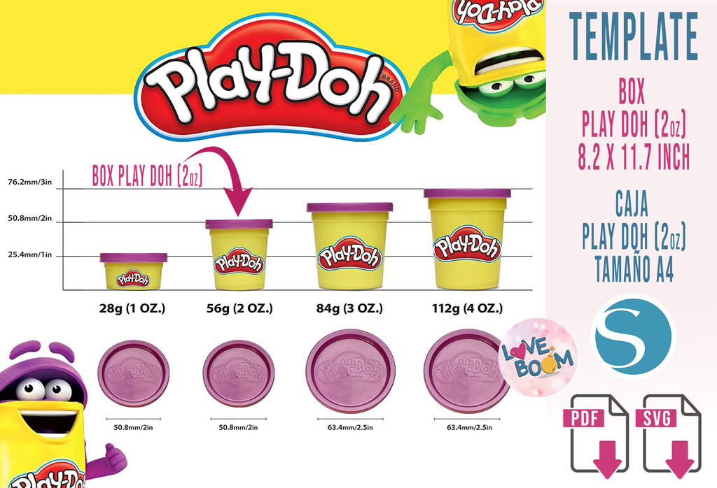 ARCHIVO Caja Play Doh 2oz - Triangulo